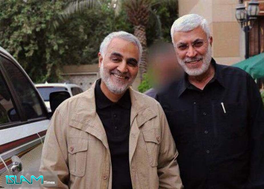 Commemoration Ceremony Of Martyrdom Of Qasem Soleimani Abu Mahdi Al